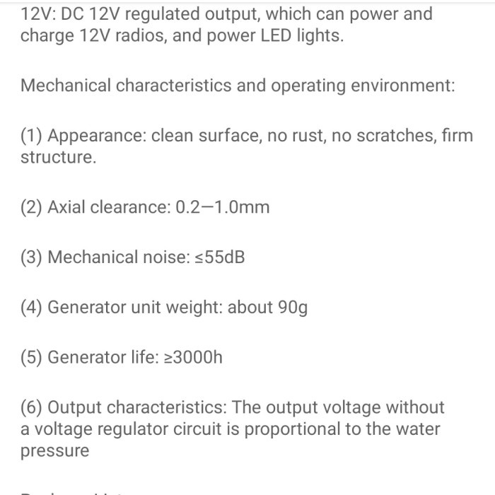 Jual Generator micro hydro 12V turbin generator air lengkap sesuai ...
