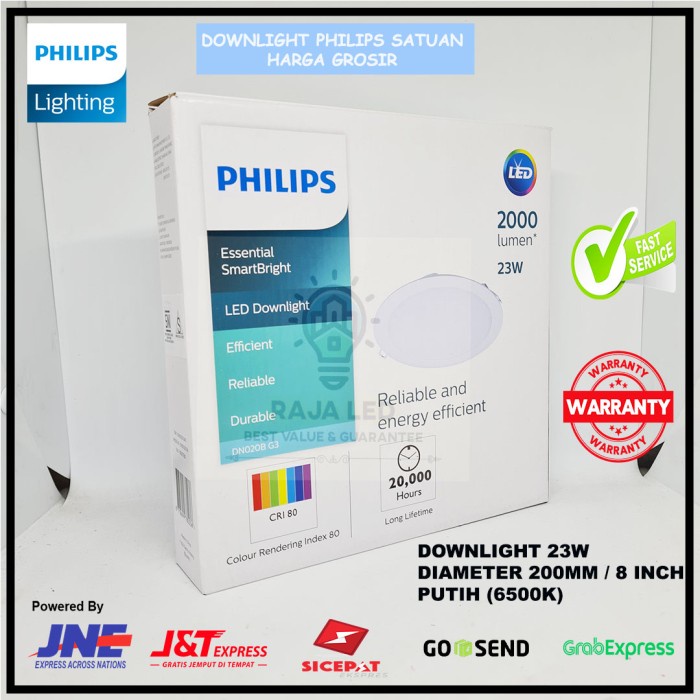 Jual Promo Lampu Philips Downlight Led Dn020B G3 23W 23Watt 23 Watt 23 ...