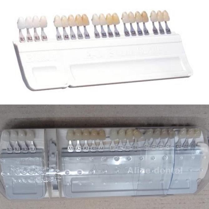 Jual Dental Shade Guide Ad Bleach Ori Ivoclar Vivadent Contoh Warna ...