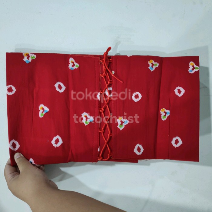 Jual Angkin Jumputan Instan Kain Batik Stagen Kutubaru Jumbo | Shopee ...