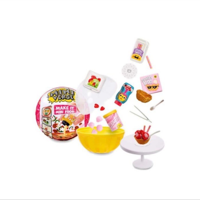 Jual MINI VERSE MAKE IT MINI FOOD, BOBA MILK PIZZA | Shopee Indonesia