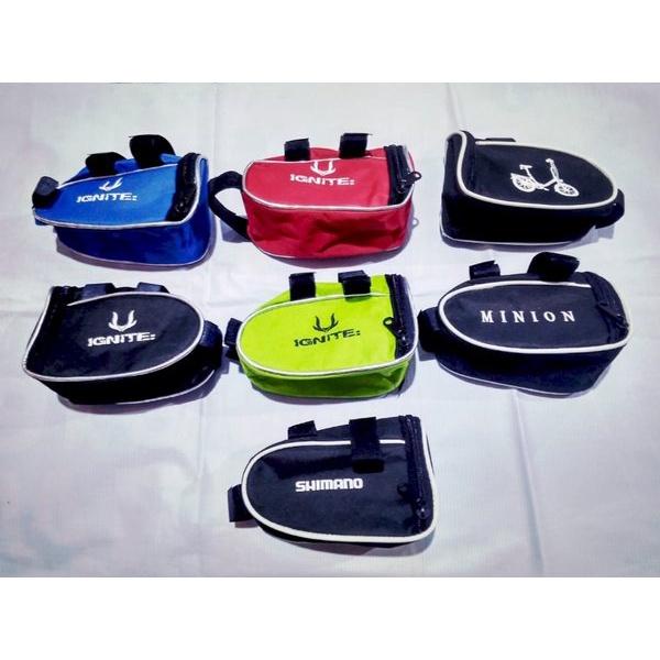 Jual TAS SADEL IGNITE sepeda LIPAT mtb touring minion rb balap roadbike ...