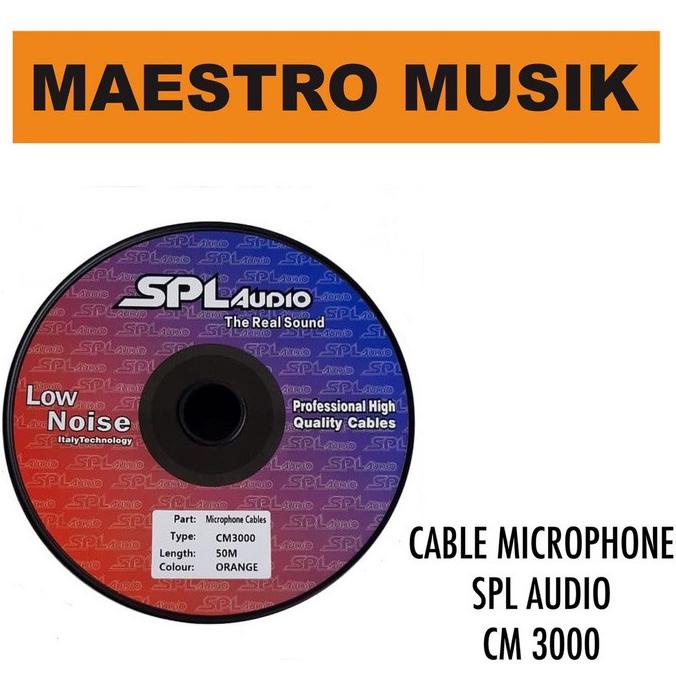 Jual eceran 5 meter !! spl audio cm 3000 kabel microphone | Shopee Indonesia