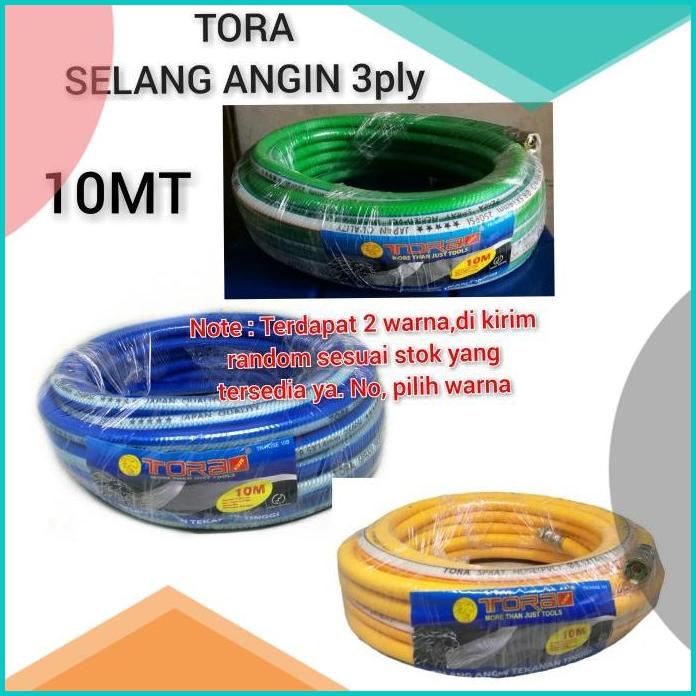 Jual Tora selang angin kompresor / steam / jet cleaner cuci mobil 10mt ...