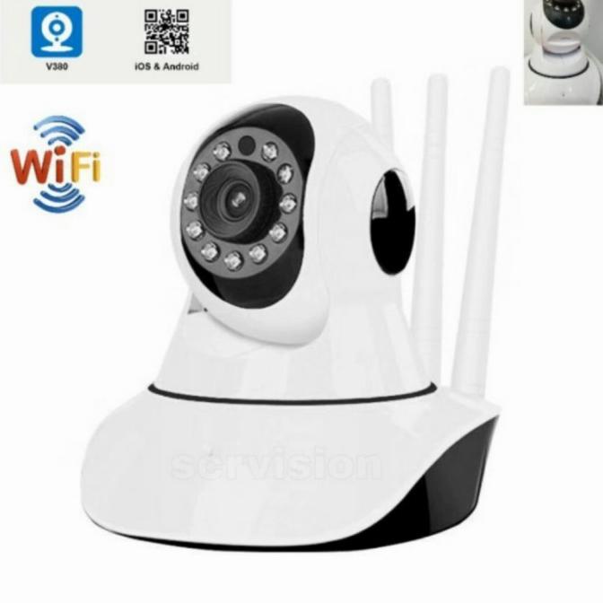 Jual Wifi Smart Net Camera Ip 5Mp V380 Pro Ipcam Cctv Wifi 3 Antena ...