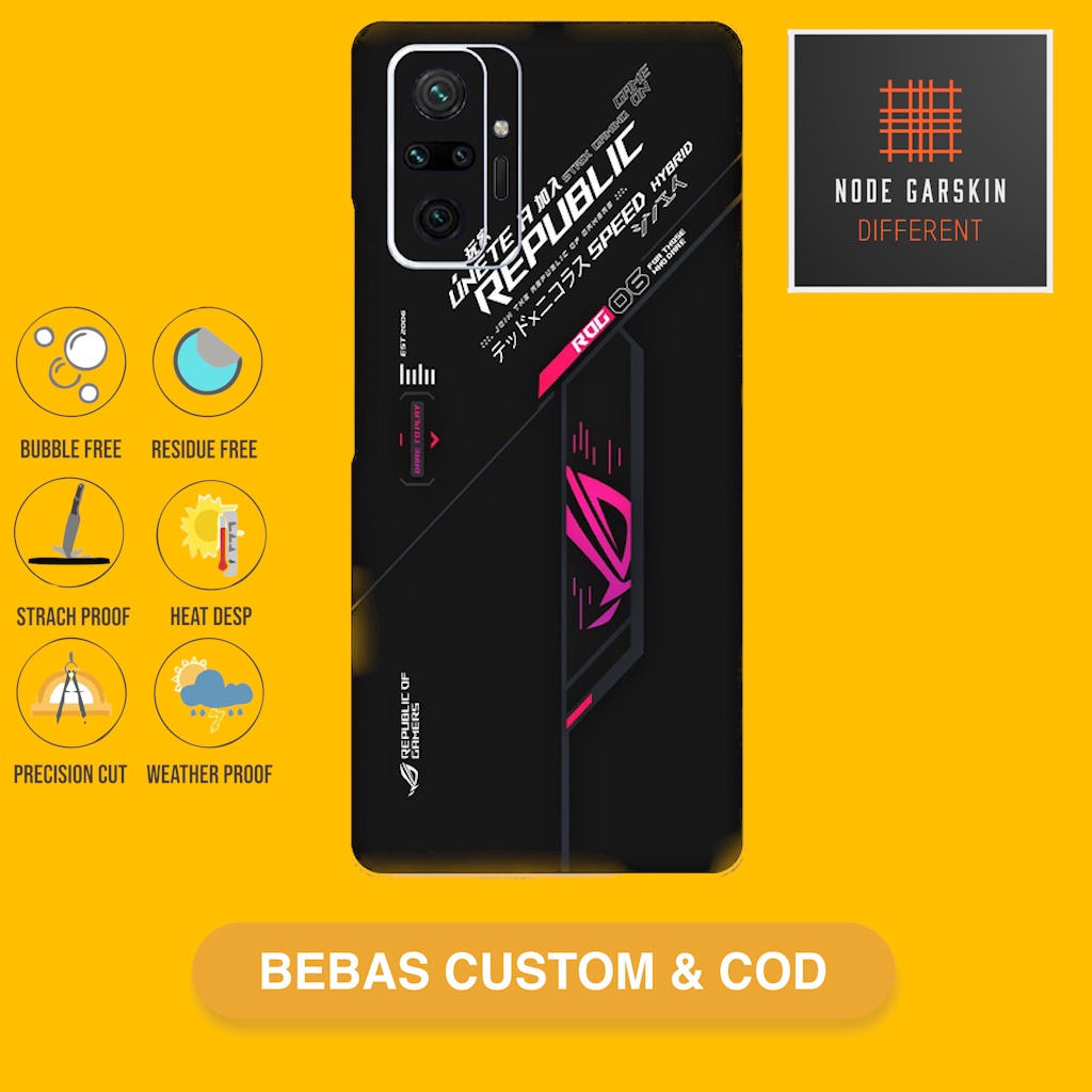 Jual Garskin Skin Vinyl Redmi Note 10 Pro Fullbody Atau Backonly - Bisa ...