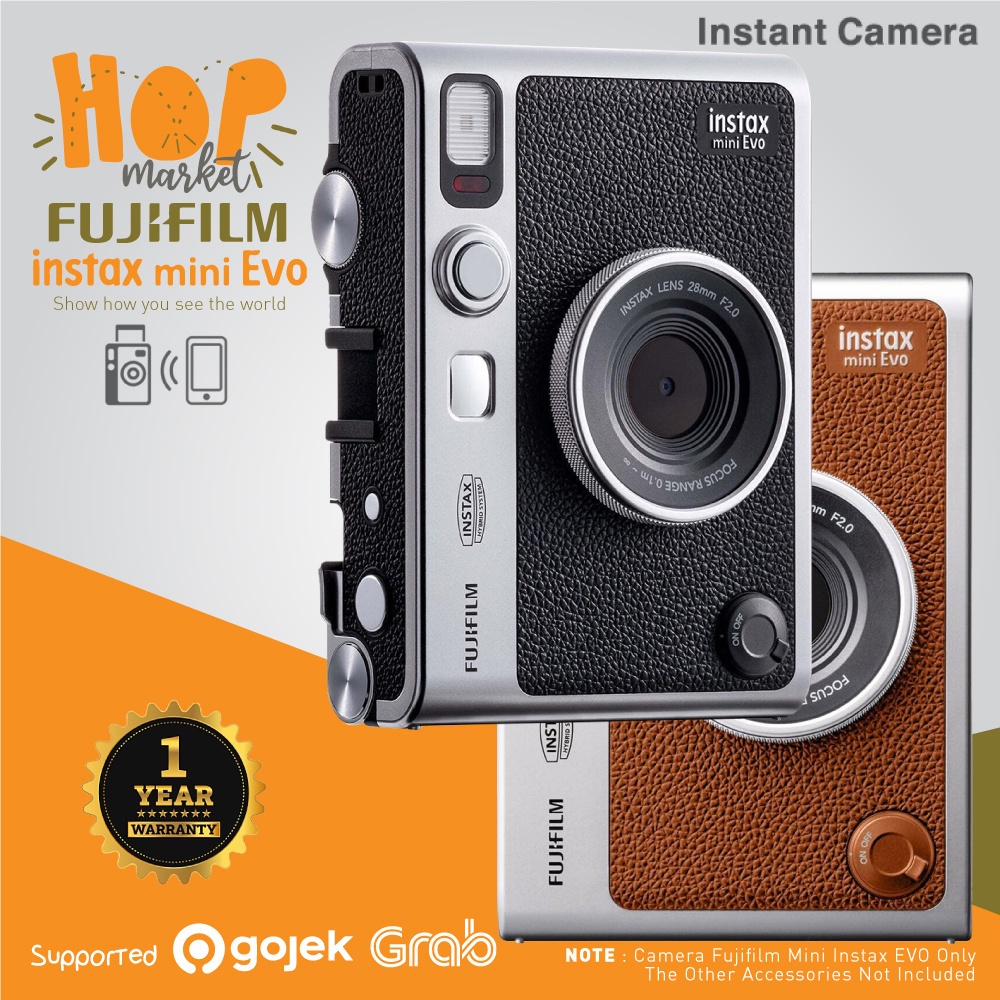 Jual Fujifilm Camera Instax Ni Evo Kamera Instan Garansi Res 1 Tahun ...