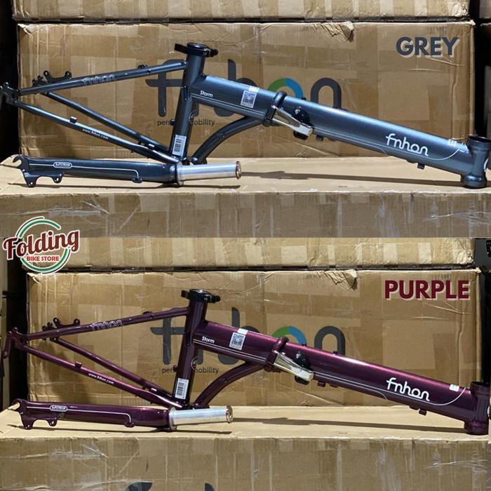 Jual Frame Fnhon Storm Discbrake 20Inch - Chromonly Not Gust Blast ...