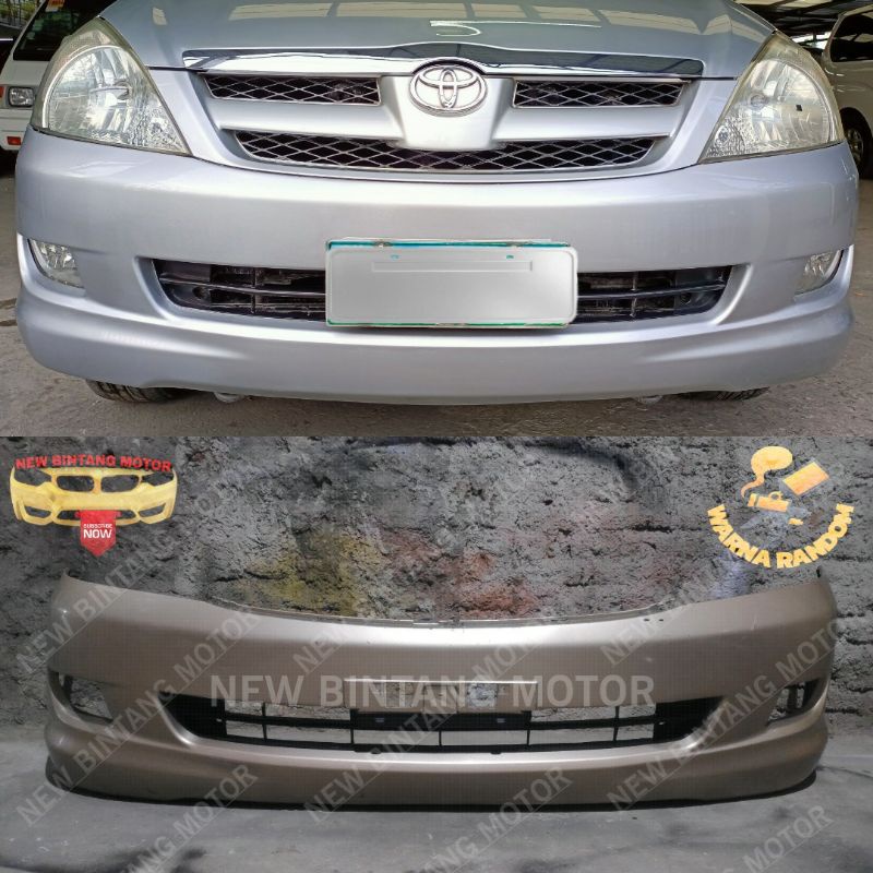 Jual Bumper depan toyota innova 2005 2008 original | Shopee Indonesia