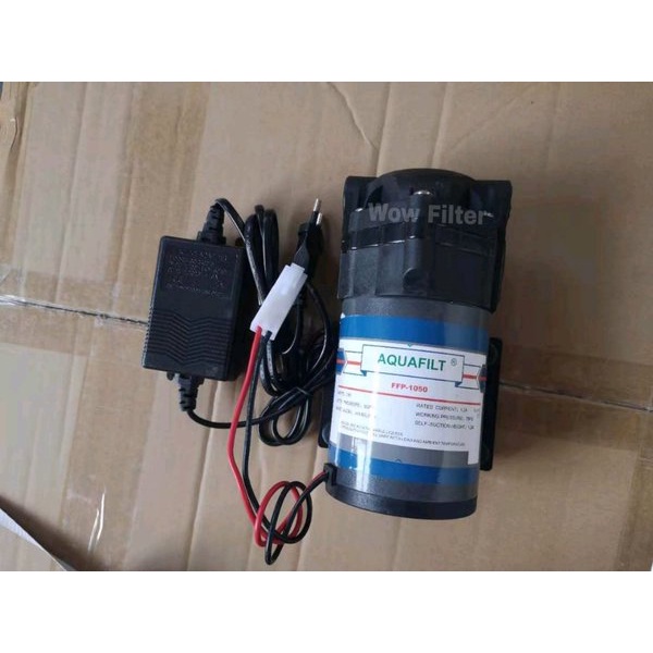 Jual pompa ro 24v booster pump ro 100 gpd reverse osmosis pump aquafilt ...