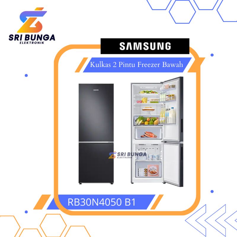 Jual Kulkas 2 Pintu SAMSUNG RB30 Bottom Freezer Bawah Inverter ...