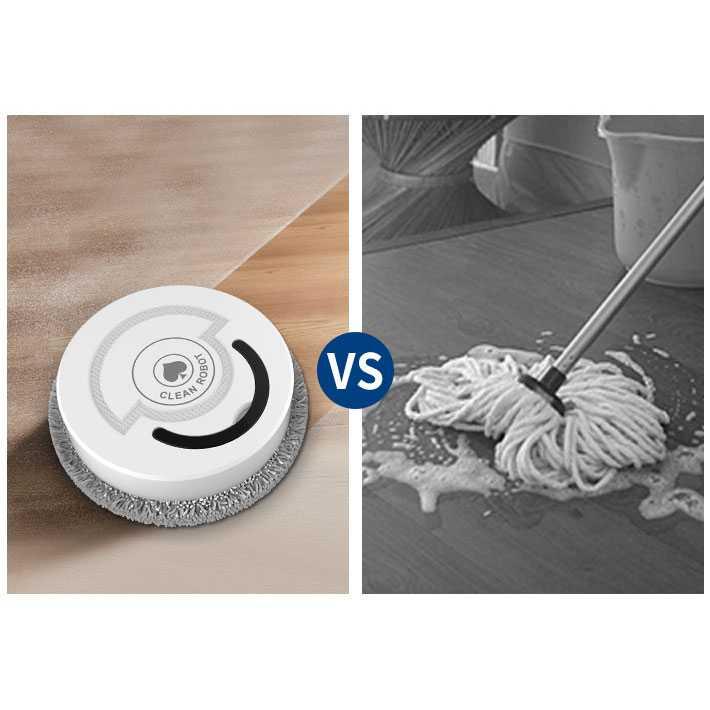 Jual Robot Pel Lantai Micfrofiber Intellegent Dust Mop - TDJ-08 ...