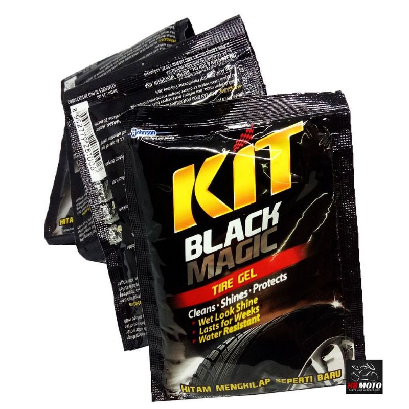 Jual Kit Black Magic Tire Gel & Kit Semir Ban Motor Mobil 35ML / KIT ...