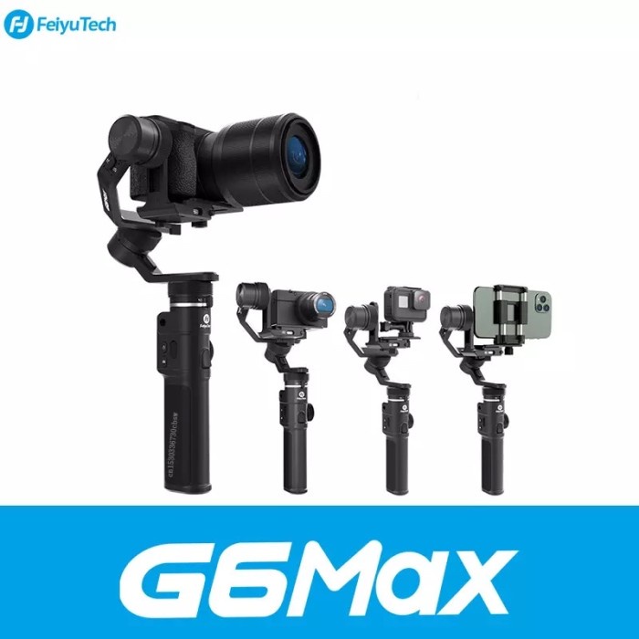 Jual Feiyu G6 Max 3-Axis Gimbal Stabilizer | Shopee Indonesia
