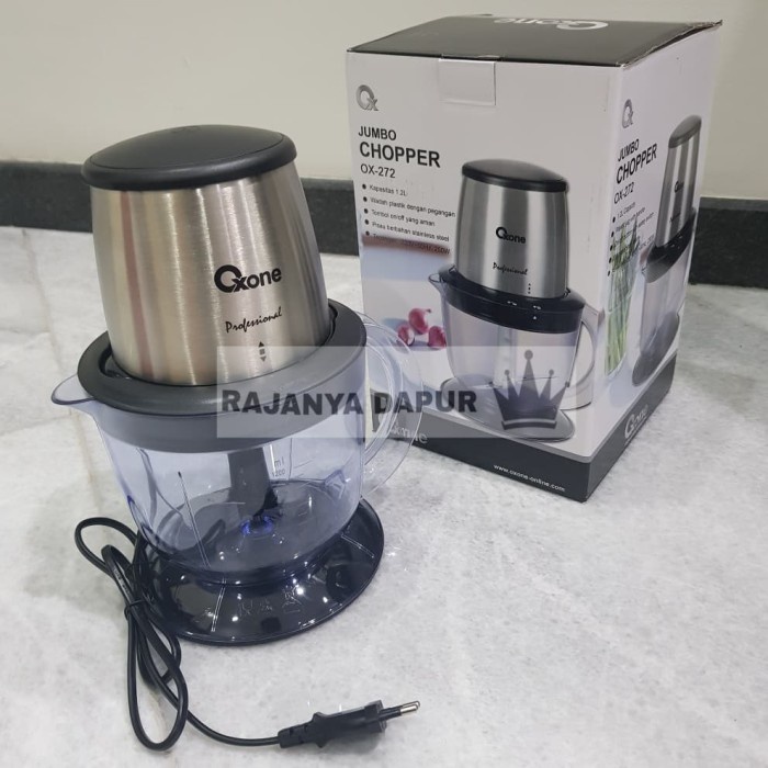 Jual Jumbo Chopper oxone OX-272 (penggiling bumbu dan daging) | Shopee Indonesia