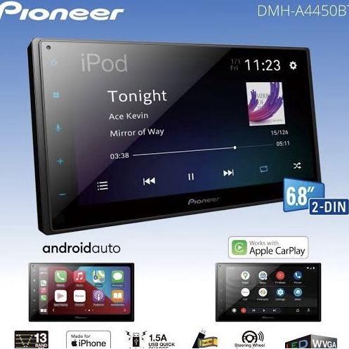 Jual New Pioneer DMH-A4450BT - Head Unit 7" Apple Carplay, Android Auto ...