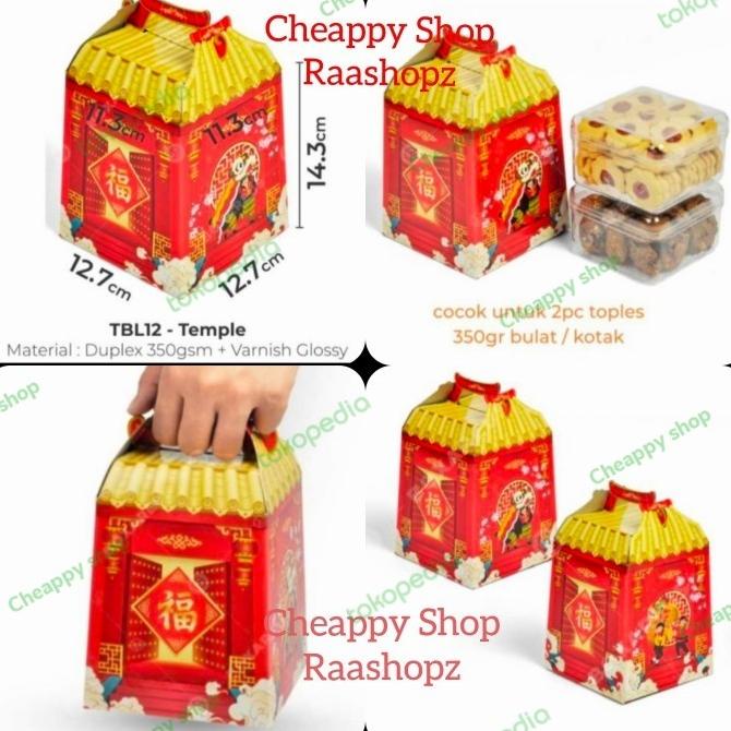 Jual Box Imlek 2 Toples 350Gr Box Imlek Kue Kering Box Imlek Cookies ...