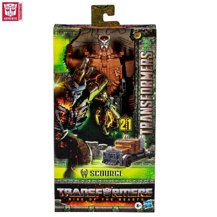 Jual TRANSFORMERS Rise the Beasts 11-Inch Titan Changers Scourge Figure ...