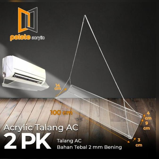 Jual din Akrilik Talang AC/Reflektor/Talang/Penahan Hembusan angin AC ...
