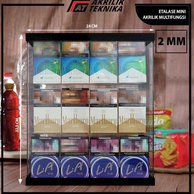 Jual mit ETALASE MINI AKRILIK / RAK WARUNG / ACRYLIC DISPLAY ...