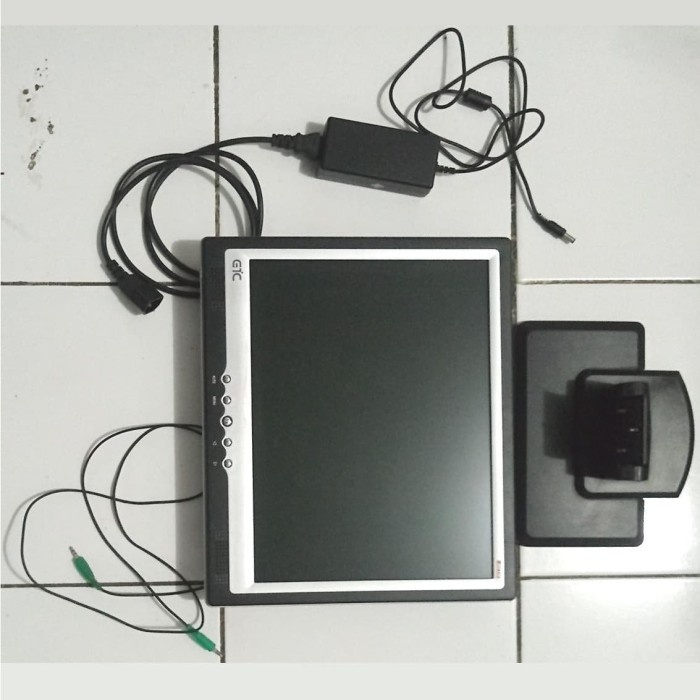 Jual monitor bekas gtc milenia ld500kt (layar bergaris) chiochio1925 ...