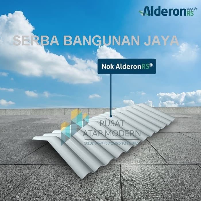 Jual NOK / WUWUNGAN ALDERON RS TRIMDECK ATAP UPVC SINGLE LAYER | Shopee ...