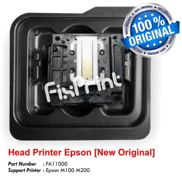 Jual Print Head Printer Epson M100 M200 Original, Head Epson M100 M200 ...