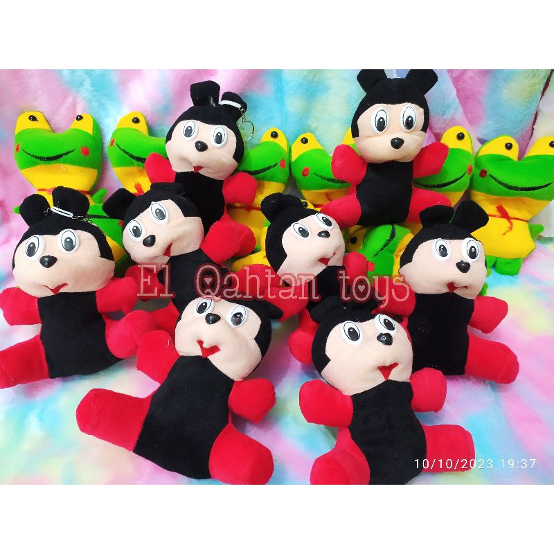 Jual boneka gantungan kaca mobil isi 12 pcs karakter micky mouse gratis ...