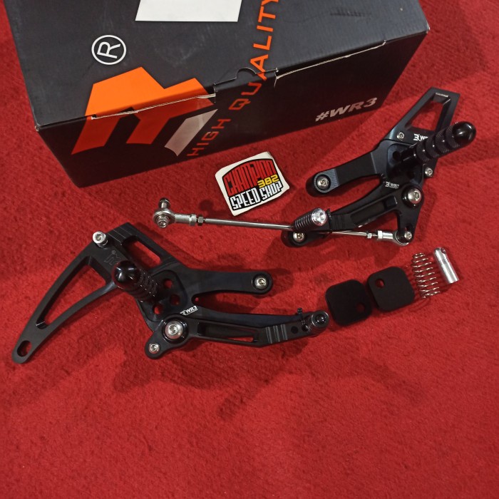 Jual Terbaru Footstep Step Underbone Racing Wr3 Yamaha R15 V3 Mt15 Mt ...