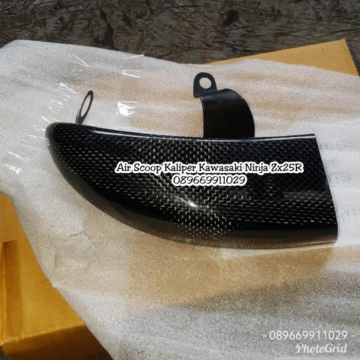 Jual Air Scoop Kaliper depan Carbon Kevlar Kawasaki Ninja Zx25R ...