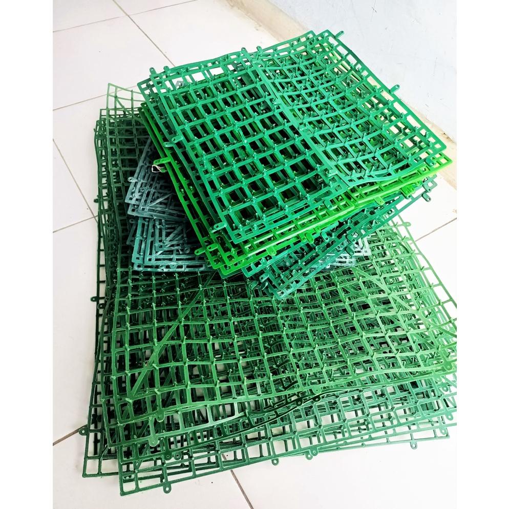 Jual Rangka Kerangka Rumput Block Tanaman Daun Dinding Backdrop ...