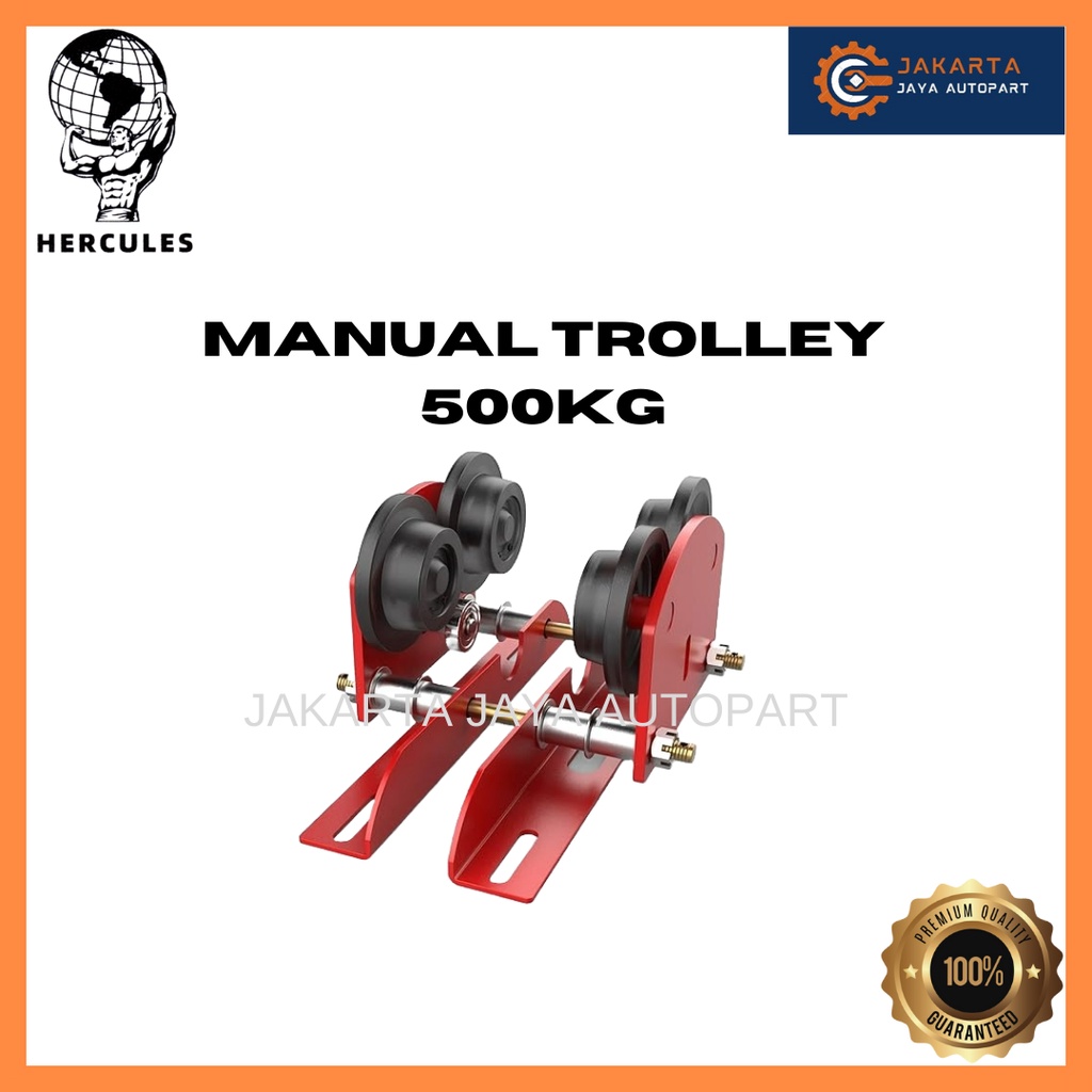 Jual Manual Trolley 500 Kg Untuk Mini Electric Hoist Hercules | Shopee ...