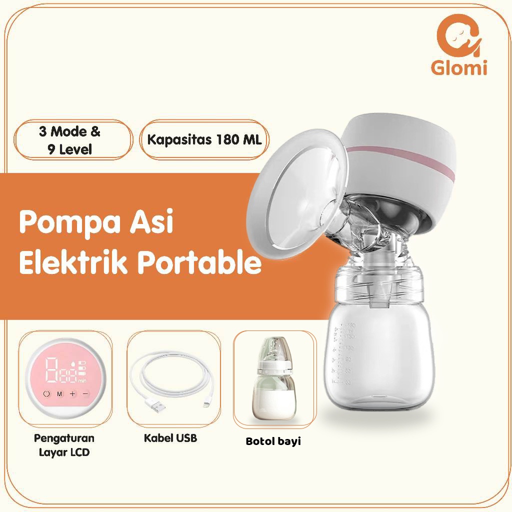 Jual COD Glomi Alat Pumping ASI elektrik wireless Pompa ASI Elektrik ...