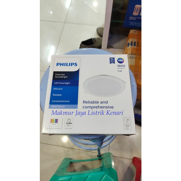 Jual PHILIPS LAMPU DOWNLIGHT LED PANEL DN027B G2 15 WATT 15 W 15W ...