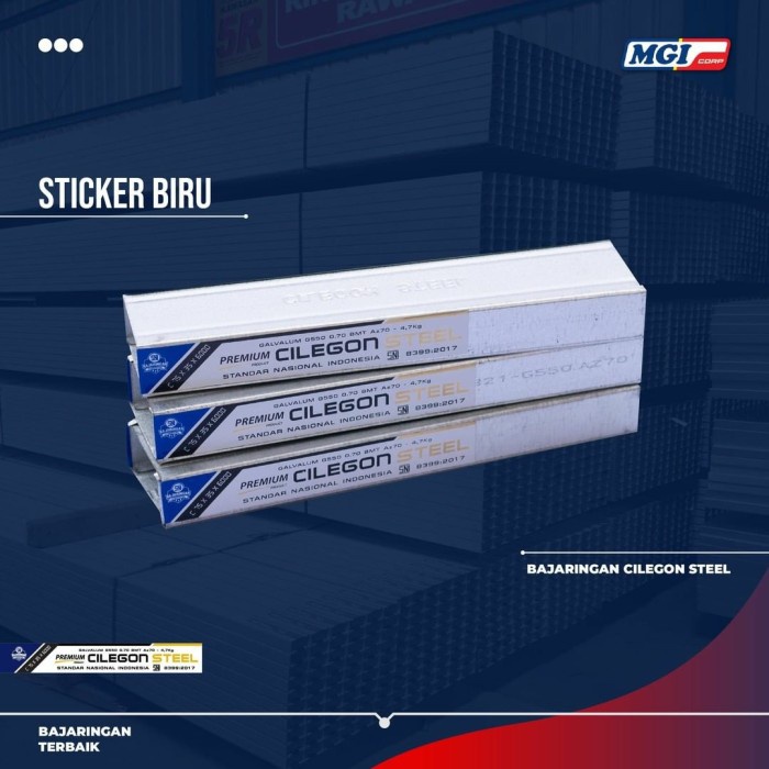 Jual CNP BAJA RINGAN CILEGON STEEL (STICKER BIRU) TEBAL 0.75MM X 6M SNI ...