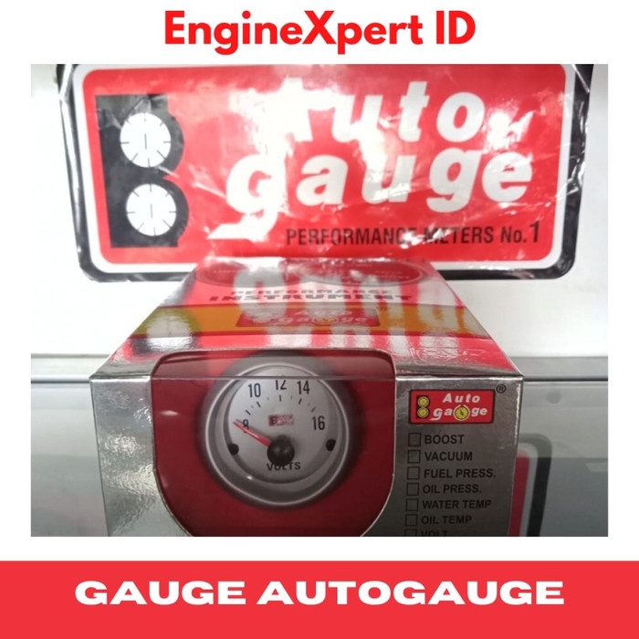 Jual Harga!! Indikator Meter / Gauge Autogauge Vacum 2inch | Shopee ...