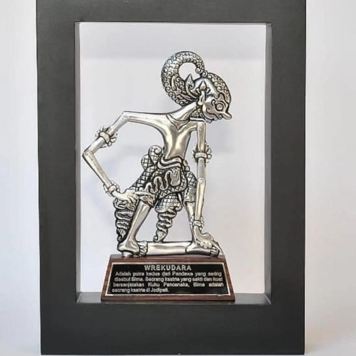 Jual Promo Souvenir Tropi Dan Plakat Hiasan Dinding Wayang Silver Tokoh ...