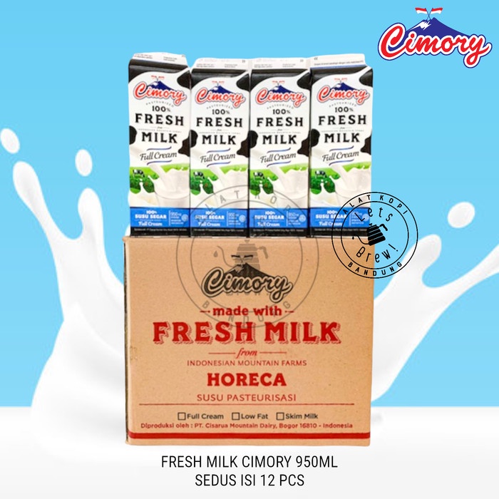 Jual Susu Cimory Fresh Milk Plain 1 Dus Freshmilk Cimori 1 Karton ...