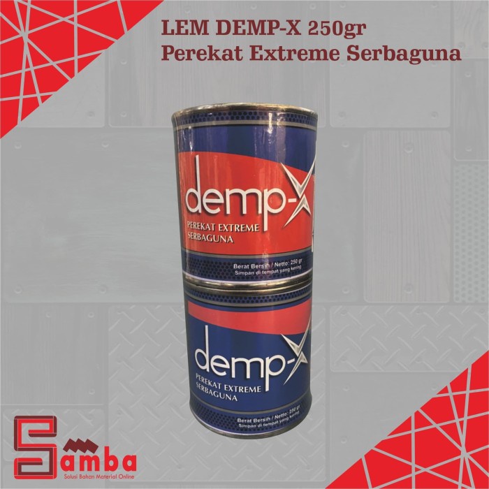 Jual LEM DEMP-X 250GRM PEREKAT EXTREME SERBAGUNA | Shopee Indonesia