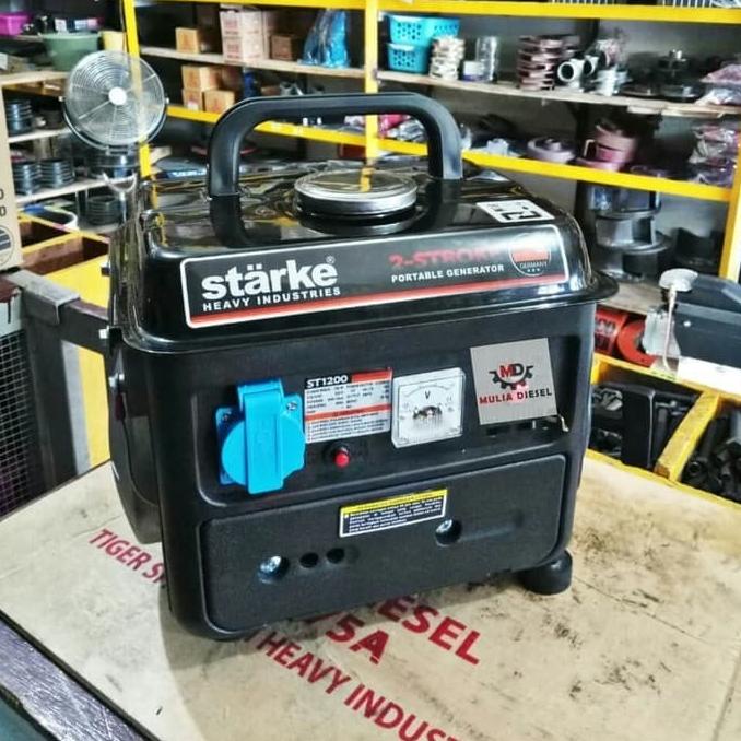 Jual Harga Promo Genset Listrik 2 tak 750 Watt ST1200 - Portable ...