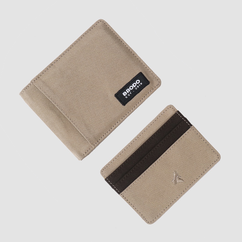 Jual [EXCLUSIVE] MODEL TERKINI BRODO - Dompet Poki Poly Wallet Khaki ...