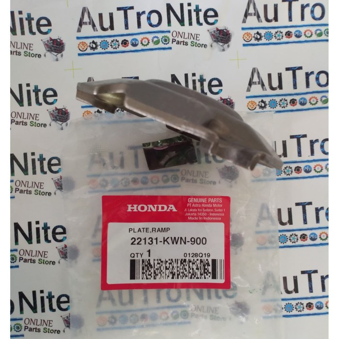 Jual Plate Ramp Roller 22131-Kwn-900 Original Honda Vario Pcx 125 Adv ...