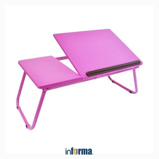 Jual Informa Oxy Meja Laptop Lipat - Pink Foldable Study Desk Meja ...