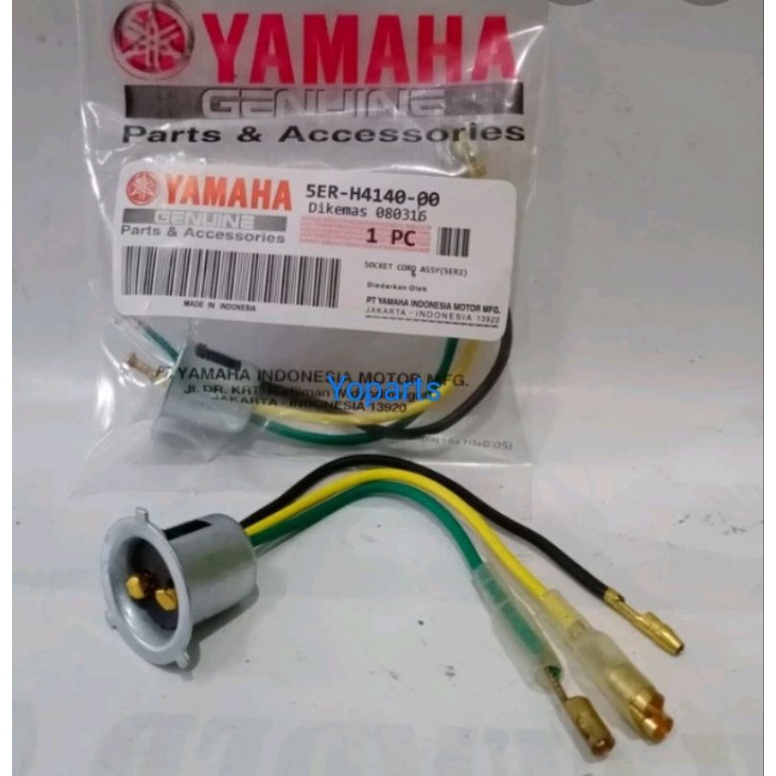 Jual FITING LAMPU YAMAHA MIO SOCKET CORD ASSY SOCKET LAMPU MIO 5 TL ...
