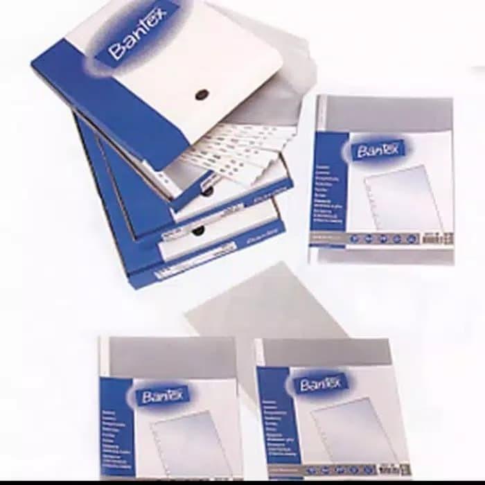 Jual Pp Pocket / Sheet Protector Uk Folio ( F4 ) Merk Bantex 8843 ...