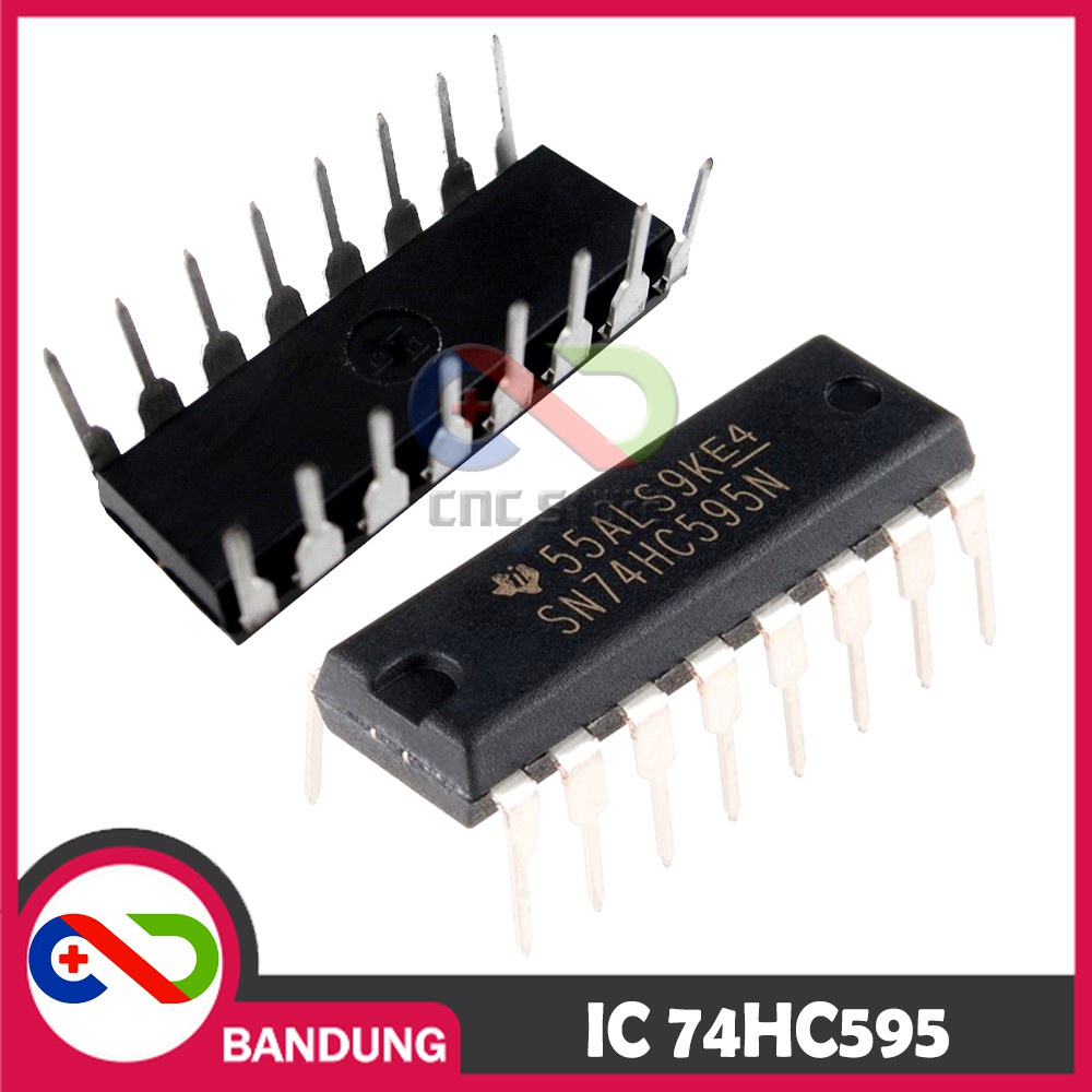 Jual 74HC595 74HC595N DIP-16 8 BIT SHIFT REGISTER IC | Shopee Indonesia
