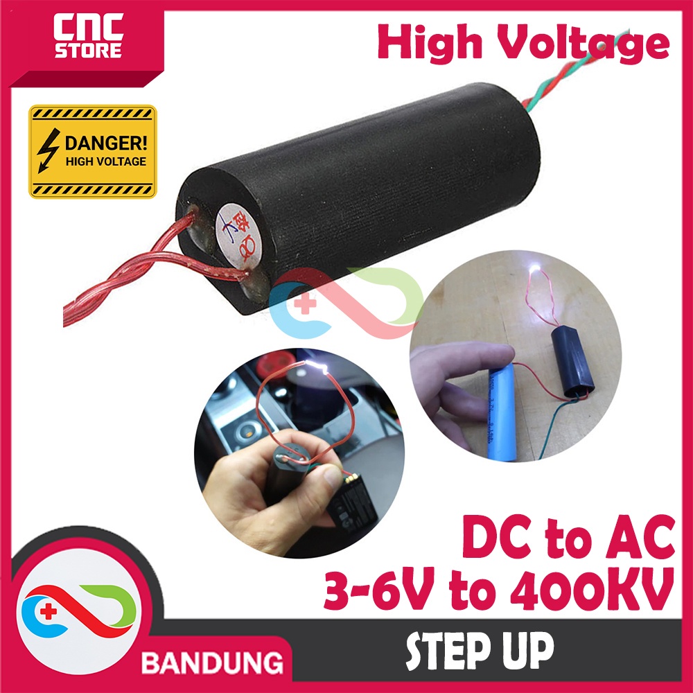 Jual HIGH VOLTAGE GENERATOR MODULE 3-6V 400KV | Shopee Indonesia