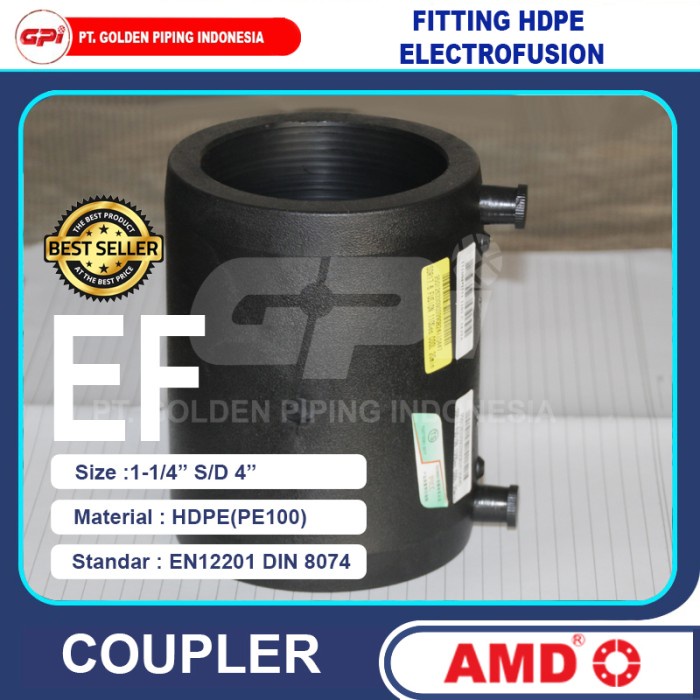 Jual Coupler Ef- Electro Fusion Ng Hdpe 1/2" | Shopee Indonesia