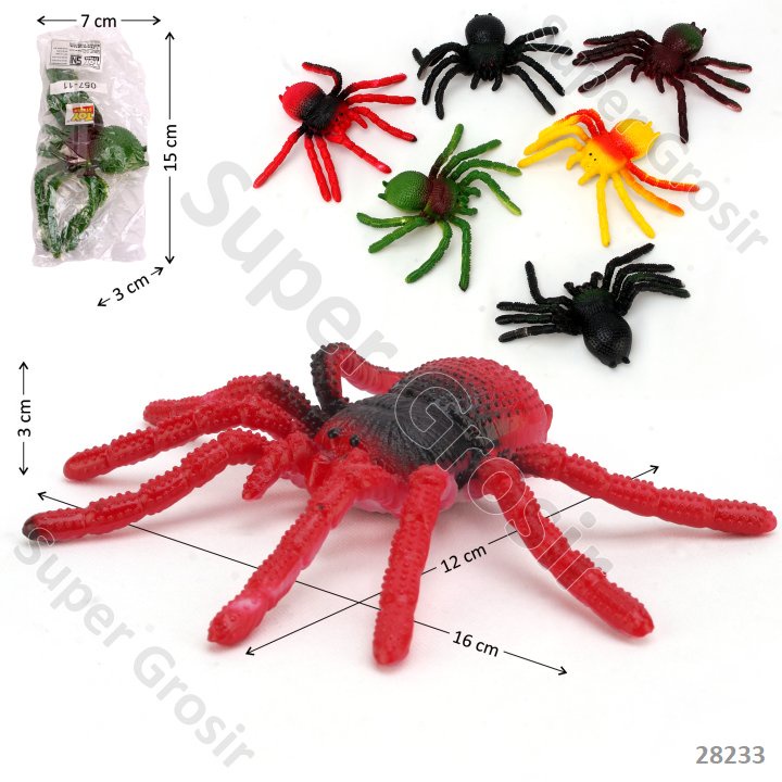 Jual Mainan Anak Mainan Hewan Mainan Figur Animal Kantong Karet Laba ...