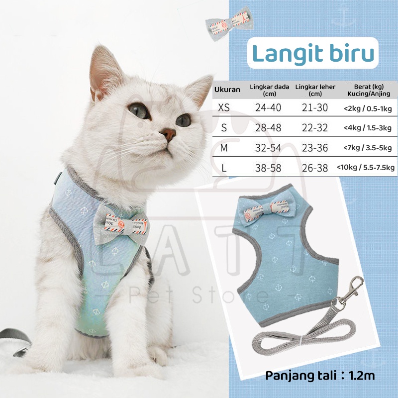 Jual Rompi Kucing Rompi Harness Tali Tuntun Harness ROMPI Rompi Harness ...